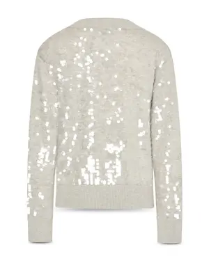 MILLY Ilaria Sequin Sweater