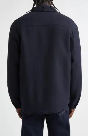 De Bonne Facture Yak Hair & Virgin Wool Overshirt