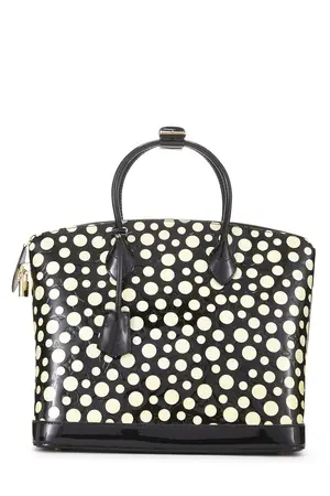 LOUIS VUITTON Yayoi Kusama Dots Infinity Lockit Mm