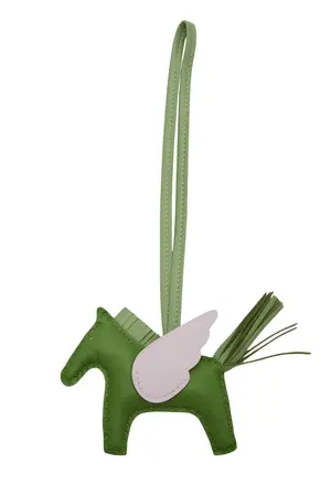 Hermès Milo Leather Rodeo Pegase Bag Charm PM Multi