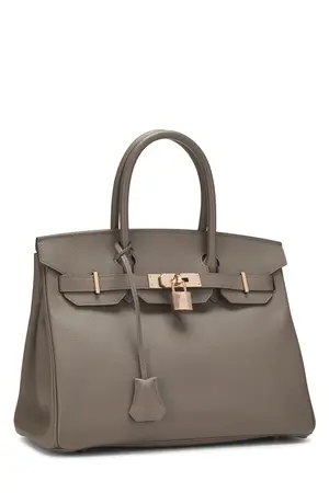 Hermès Etain Epsom Birkin 30
