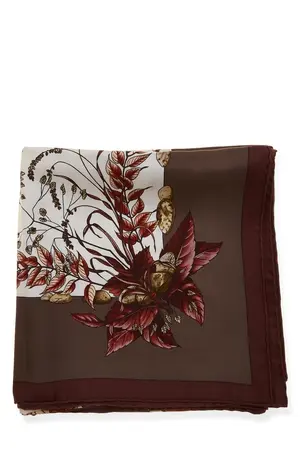 Hermès Multicolor 'pythagore' Silk Scarf 90