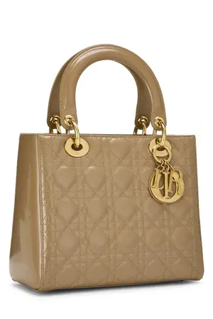 Dior Cannage Quilted Lady - Beige