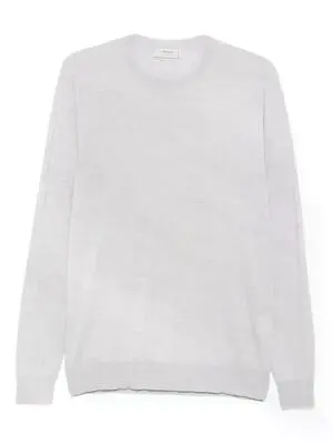 FERRANTE Crew-neck Sweater - Grey