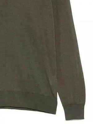 FERRANTE Crew-neck Sweater - Brown