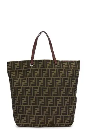 Fendi Zucca Tote Bag - Brown