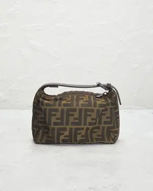 FWRD RENEW Fendi Zucca Vanity Handbag