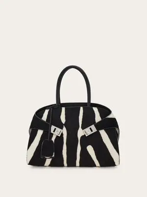 FERRAGAMO Hug Handbag - Black