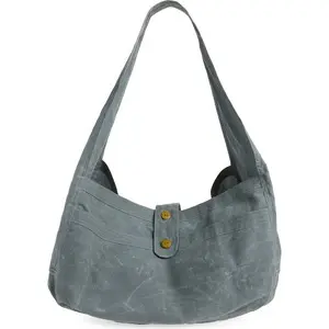 SC103 Cocoon Sac Waxed Cotton Shoulder Bag