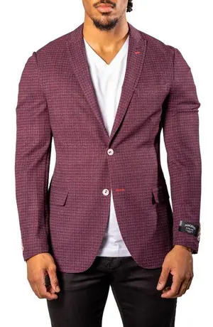 MACEOO Vortex Unconstructed Blazer - Red