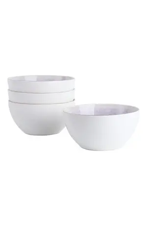 STONE + LAIN Josephine Porcelain 4-piece Bowl Set - Lavender