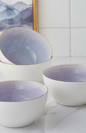 STONE + LAIN Josephine Porcelain 4-piece Bowl Set
