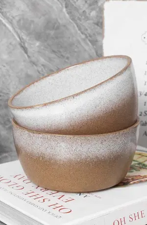 STONE + LAIN Vince Stoneware 4-piece Bowl Set