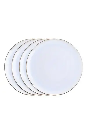 STONE + LAIN Josephine Porcelain 4-piece Dinner Plate Set - Lavender