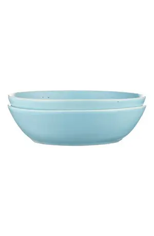 STONE + LAIN Elena Stoneware 4-piece Bowl Set - Blue
