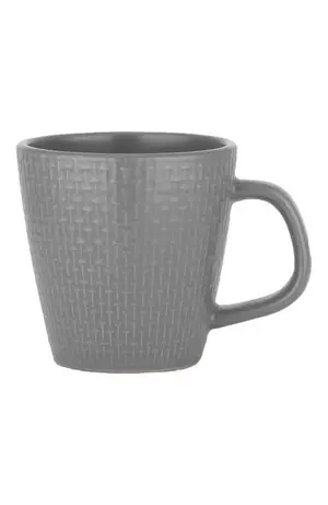 STONE + LAIN Olivia Stoneware 4-piece Mug Set - Gray