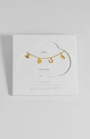 Estée Lauder Love & Luck Charm Layer Necklace