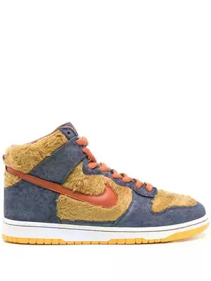 Nike Sb Dunk High Papa Bear Sneakers - Brown