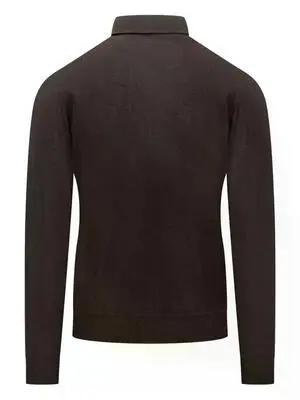 FILIPPO DE LAURENTIIS Button Long-sleeve Polo Shirt