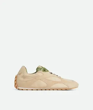 Bottega Veneta Orbit Flash Lace-up Sneakers - Tufo/matcha