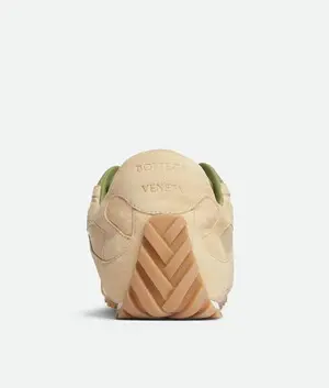 Bottega Veneta Orbit Flash Lace-up Sneakers - Tufo/matcha