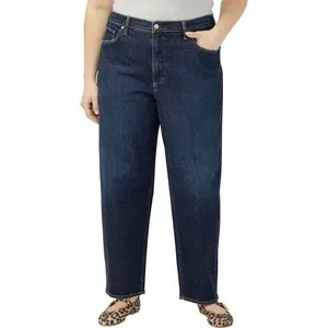 SILVER JEANS CO. Arc High Waist Slim Barrel Jeans - Woolwich