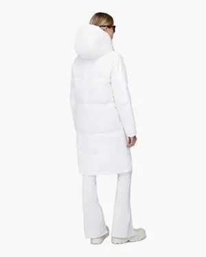 QUARTZ CO. Ines Hooded Down Winter Jacket