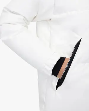 QUARTZ CO. Ines Hooded Down Winter Jacket