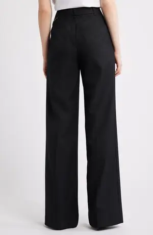 Kobi Halperin Steven Wide-leg Pleated Trousers