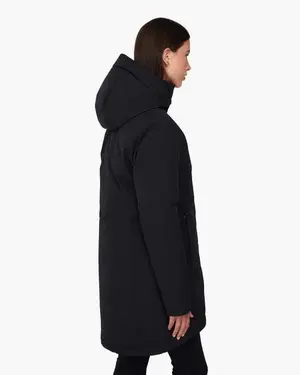 QUARTZ CO. Genia Hooded Down Winter Jacket