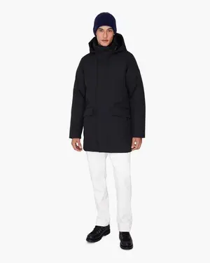 QUARTZ CO. Champlain Hooded Down Jacket - Black