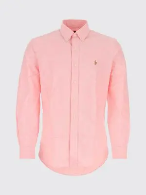 Polo Ralph Lauren Striped Cotton Button-down Collar Shirt - Pink