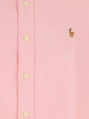 Polo Ralph Lauren Striped Cotton Button-down Collar Shirt - Pink