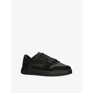 ARNE Woven Low Top Trainers - Black