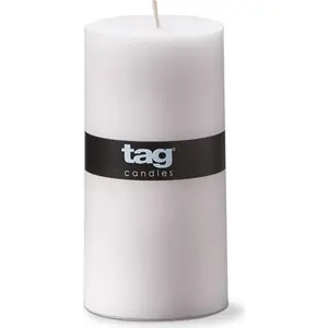 TAG Chapel Paraffin Wax Candle Elegant Home Decor Lighting - White