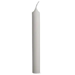 TAG Classic Taper Candle Straight Paraffin Wax 8 Inch - White