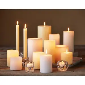 TAG Classic Taper Candle Straight Paraffin Wax 8 Inch