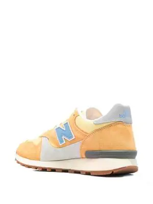 NEW BALANCE U475 Embroidered-logo Sneakers - Camel