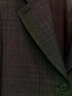 Our Legacy Queens Check-pattern Blazer - Brown