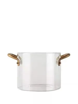 KNINDUSTRIE X Massimo Castagna The Glass Pot - White