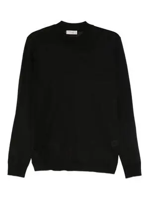 FERRANTE Crew-neck Sweater - Black