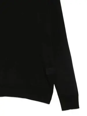 FERRANTE Crew-neck Sweater - Black