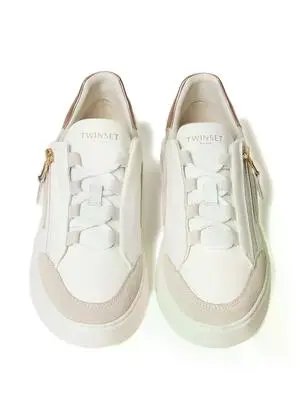 TWINSET Zip Detail Sneakers