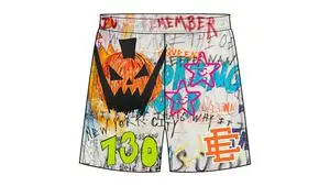 ERIC EMANUEL Ee Asspizza Halloween Short