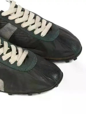 MAISON MARGIELA Sprinters Leather Sneakers - Green
