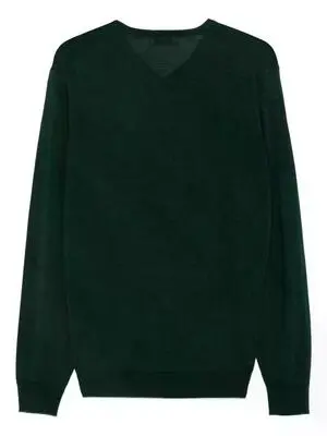 FERRANTE V-neck Long Sleeve Sweater