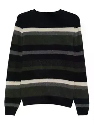 FERRANTE Striped Crew-neck Sweater