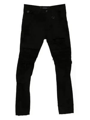 JULIUS Ribbed Taper Jeans