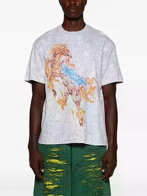 CASELLA MEYER Pegasus Jacquard T-shirt
