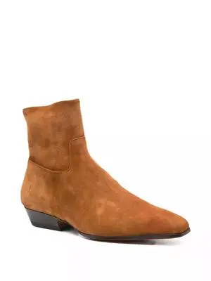 ALEXANDER HOTTO Suede Ankle Boots